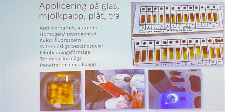 Traditional tar (oil) is still very much alive! - Brouns & Co